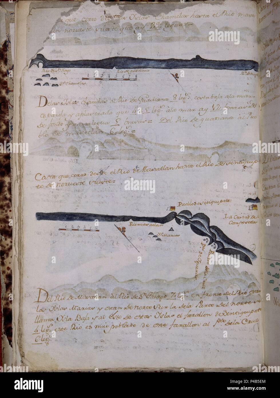 Hydrographic maps Banque de photographies et d’images à haute résolution - Alamy