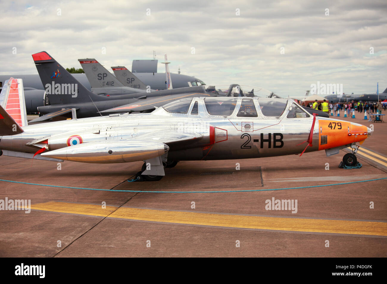Fouga magister aircraft Banque de photographies et d’images à haute ...