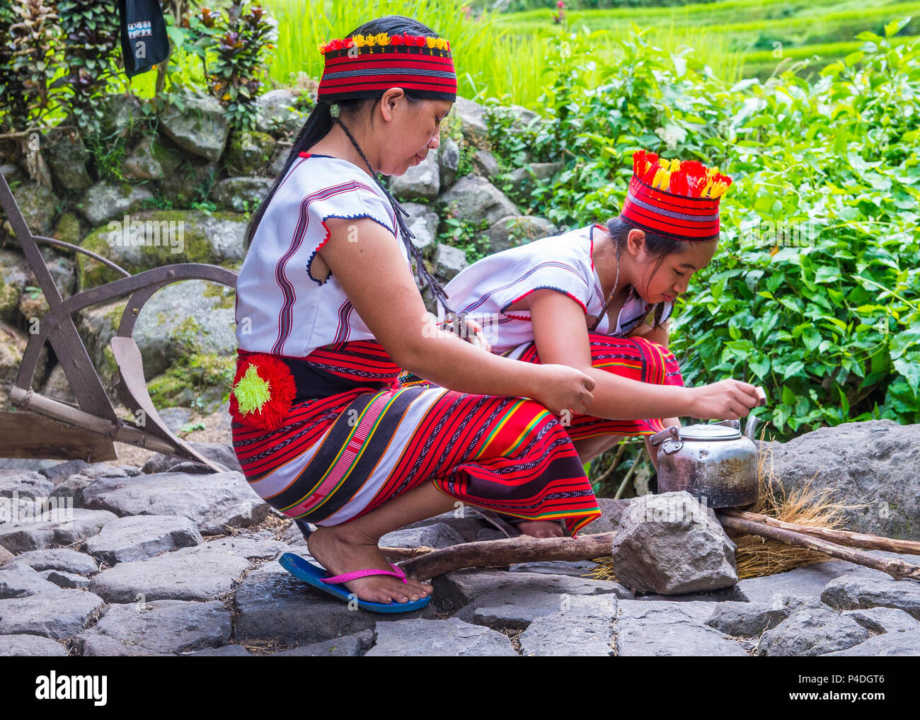 Femmes de la tribu ifugao Banque de photographies et d’images à haute résolution - Alamy