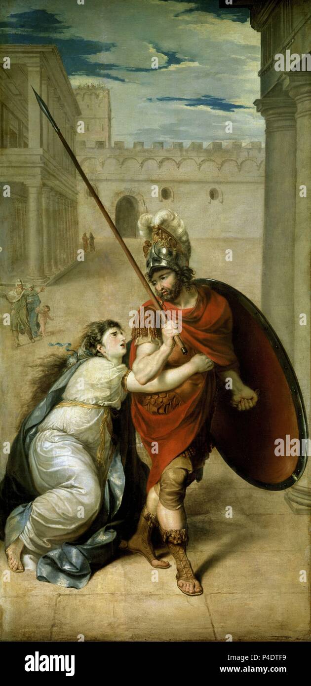 Hector and andromache Banque de photographies et d’images à haute ...