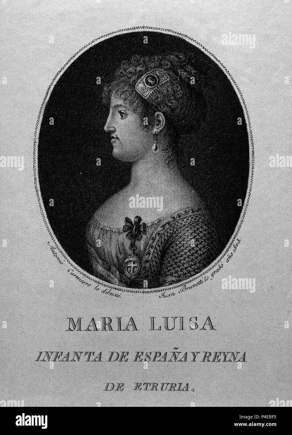 Reina Maria Luisa Banque Dimage Et Photos Alamy