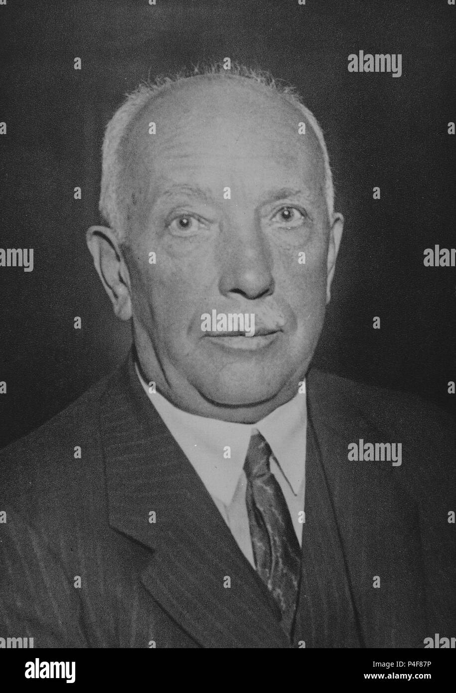Richard strauss portrait Banque d'images noir et blanc - Alamy