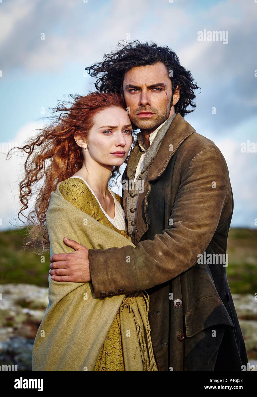 Aidan Turner And Eleanor Tomlinson Banque De Photographies Et Dimages