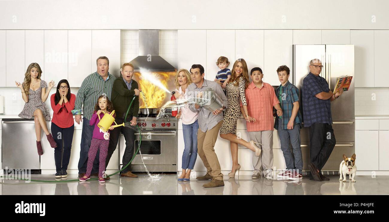 Ty burrell sarah hyland jesse tyler ferguson eric stonestreet Banque de ...