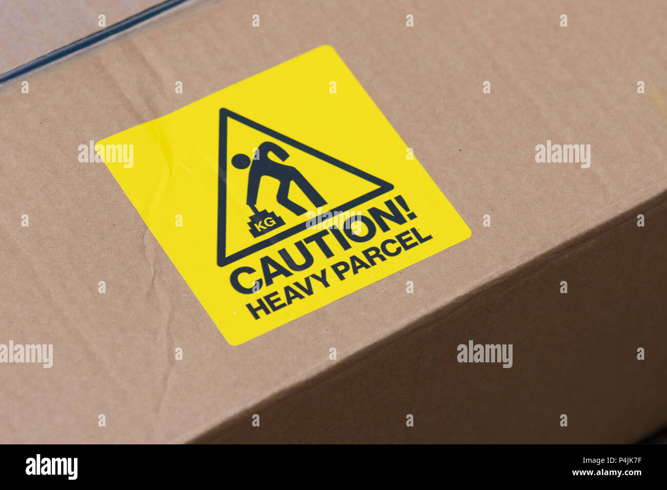 Parcel label Banque de photographies et d’images à haute résolution - Alamy