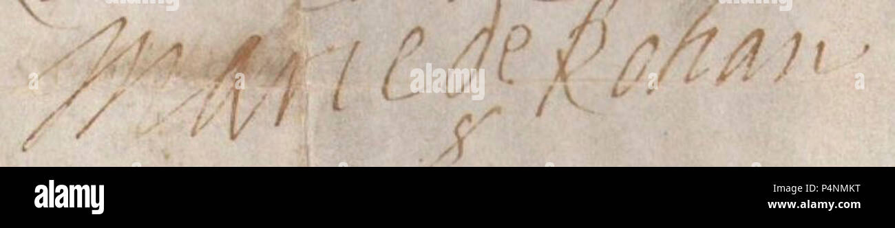 Marie de rohan duchesse de chevreuse Banque de photographies et d ...