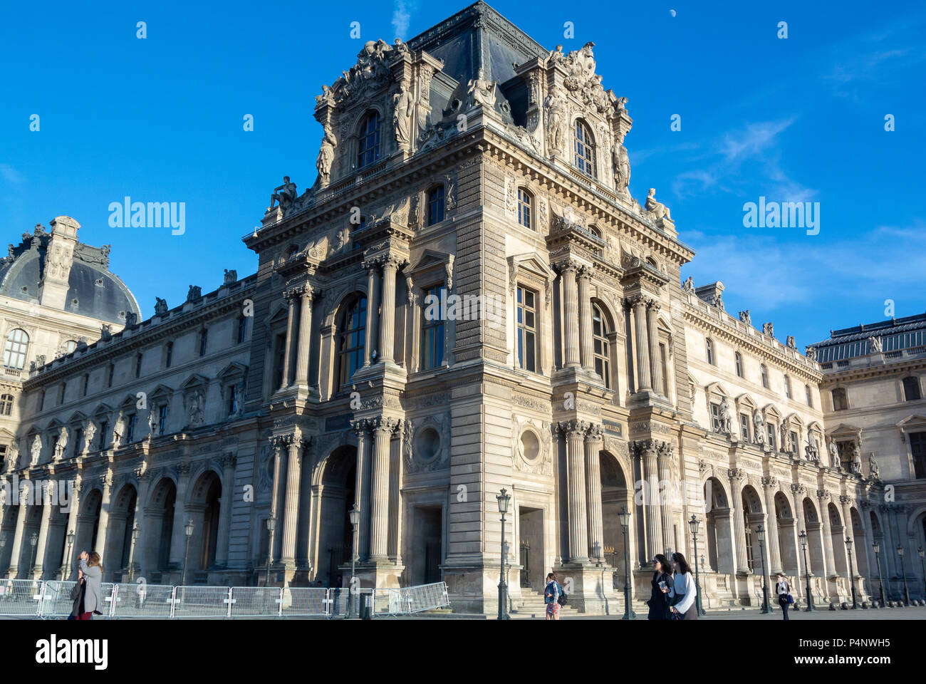 Pavillon Mollien du musée du Louvre, Paris, IDF, France Photo Stock - Alamy