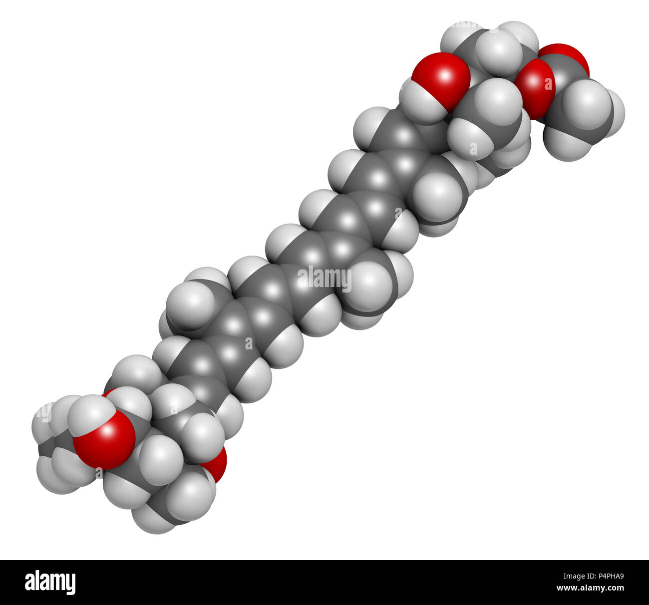 Fucoxanthin brown algae pigment molecule Banque de photographies et d ...