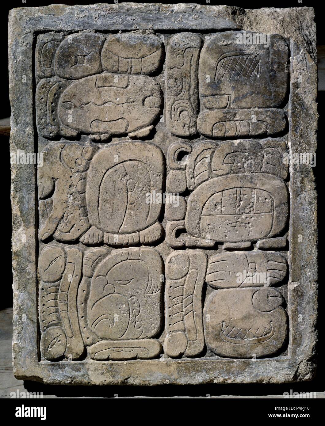 Glifos mayas Banque de photographies et d’images à haute résolution - Alamy