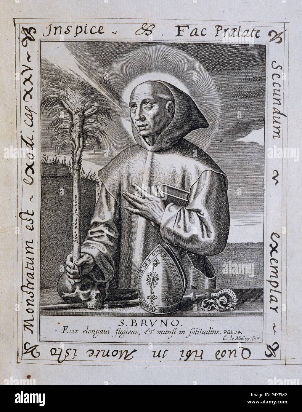 Fondateur de l'ordre des chartreux Banque de photographies et d’images ...