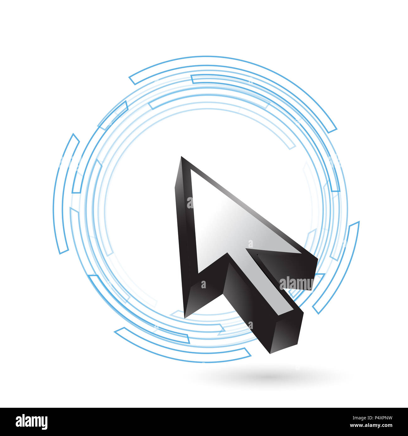 Mouse cursor vector Banque de photographies et d’images à haute ...