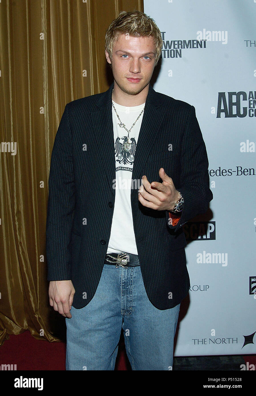 Nick Carter arrivant à la 3ème Conférence Annuelle Empowerment ...