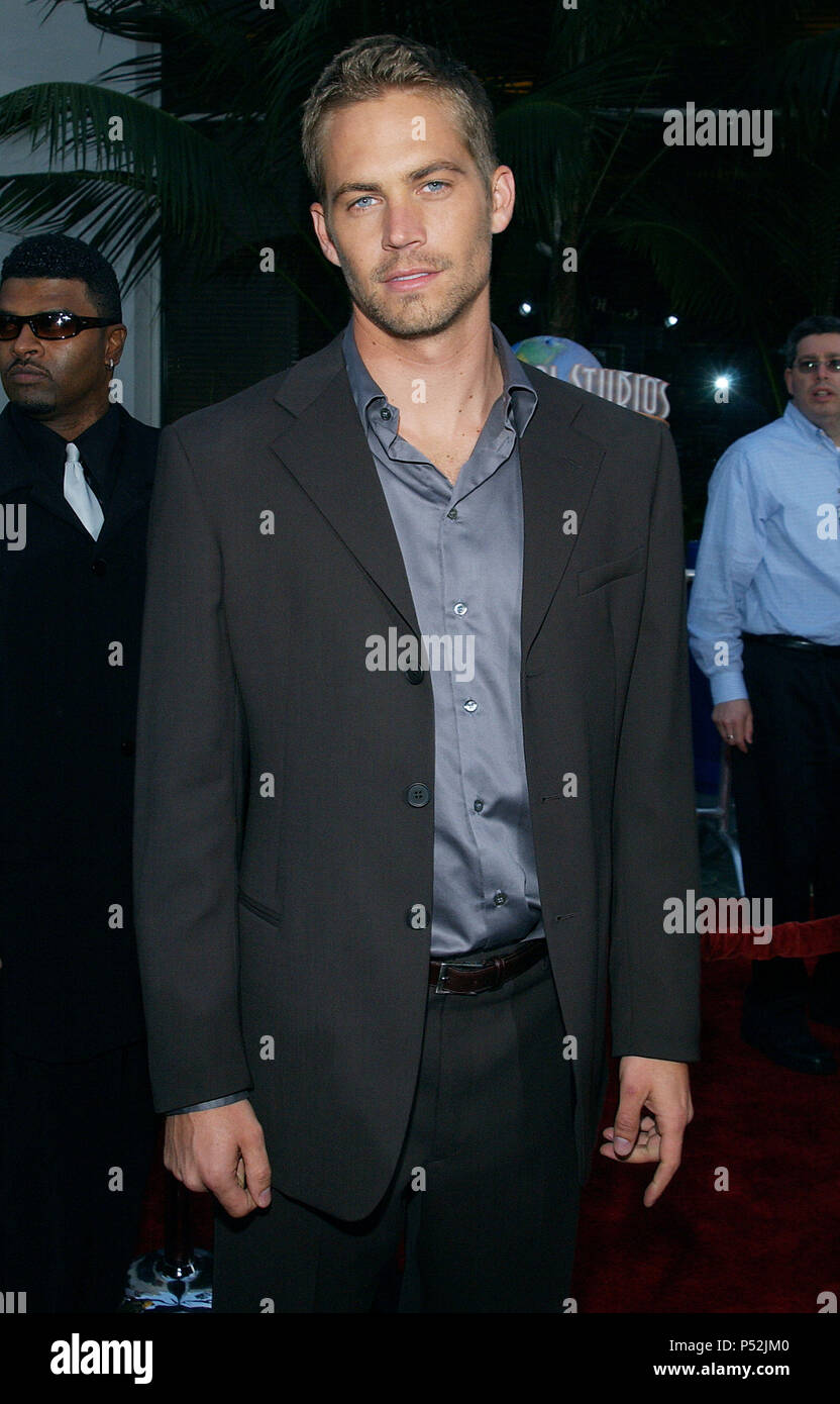 Paul walker fast and furious 4 premiere Banque de photographies et d ...
