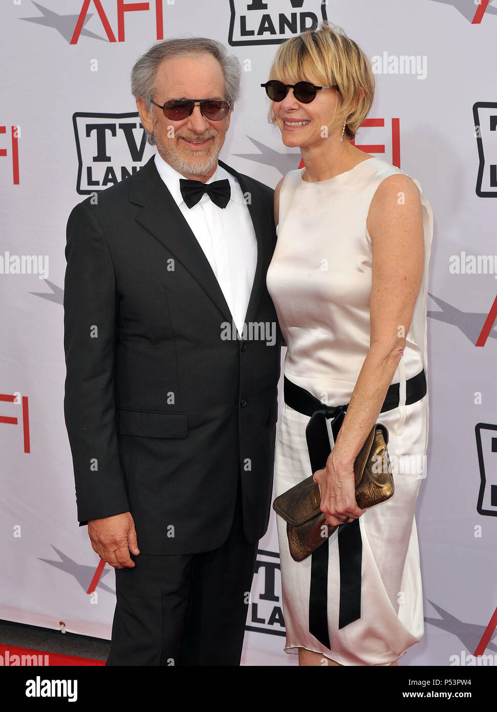 02 Steven Spielberg Kate Capshaw 02 - AFI Life Achivement Awards- Mike ...