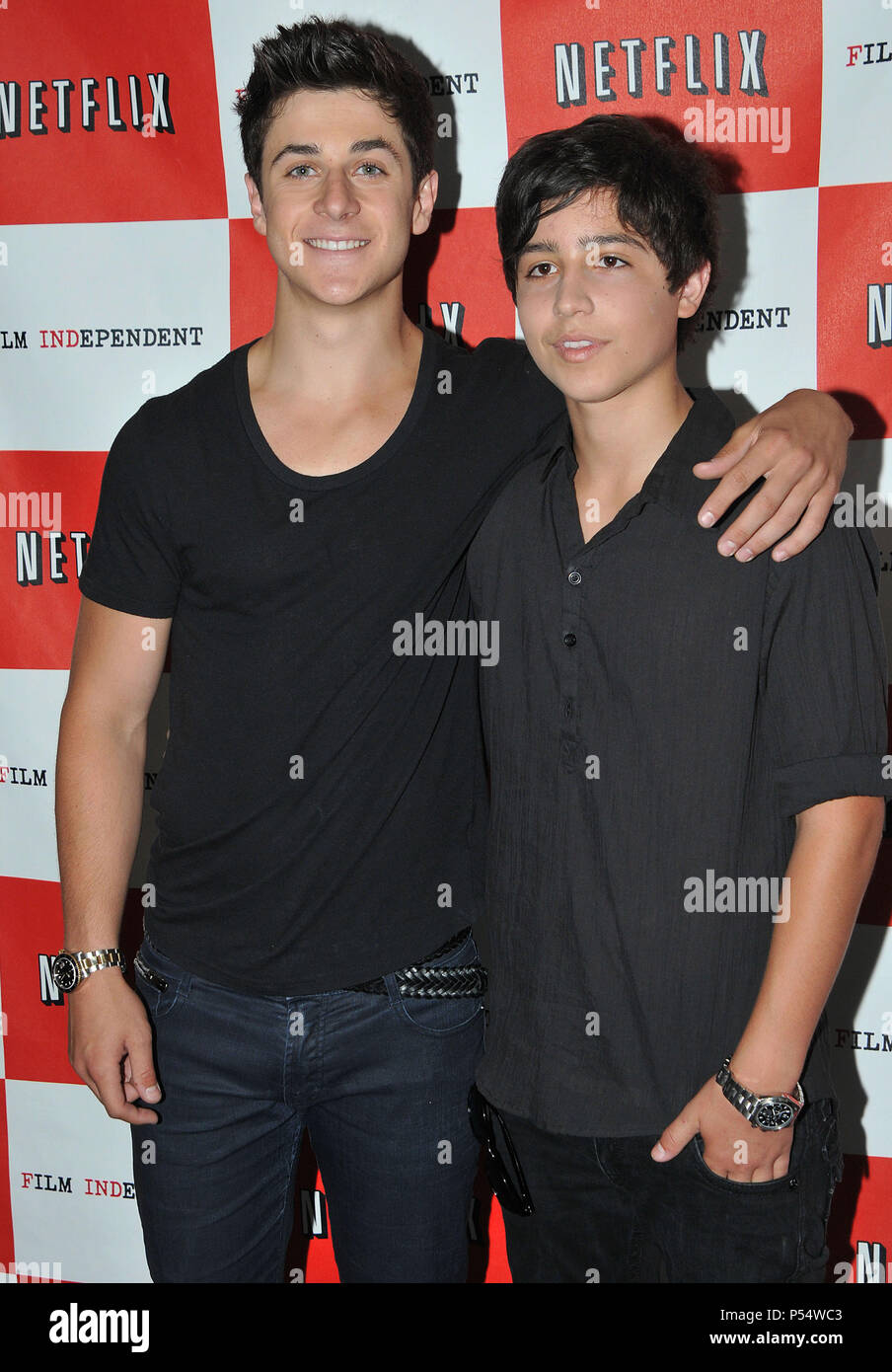 David henrie and lorenzo james henrie Banque de photographies et d ...