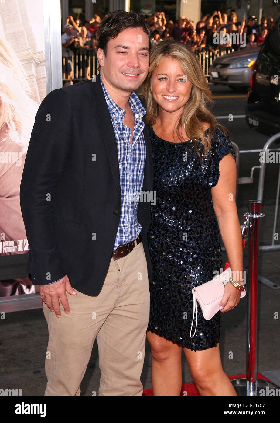 Jimmy Fallon et femme Nancy Juvonen Going the Distance Premiere au ...