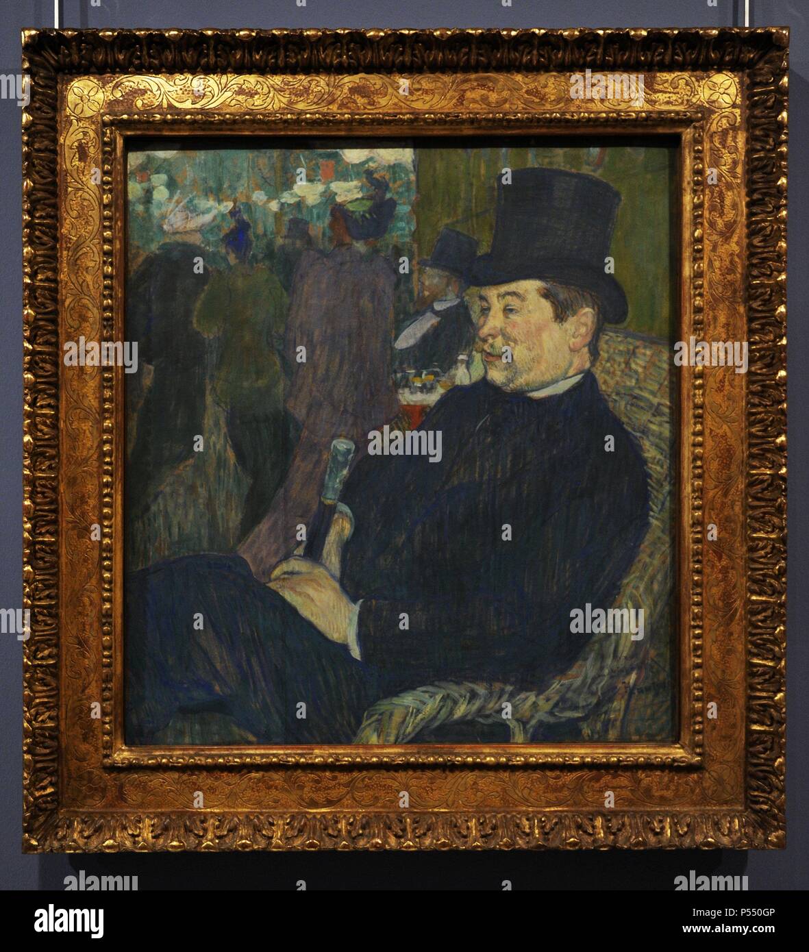 Henri Marie Raymond De Toulouse Lautrec Monfa Banque d'image et photos ...