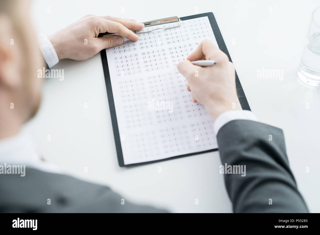 Test sheet Banque de photographies et d’images à haute résolution - Alamy