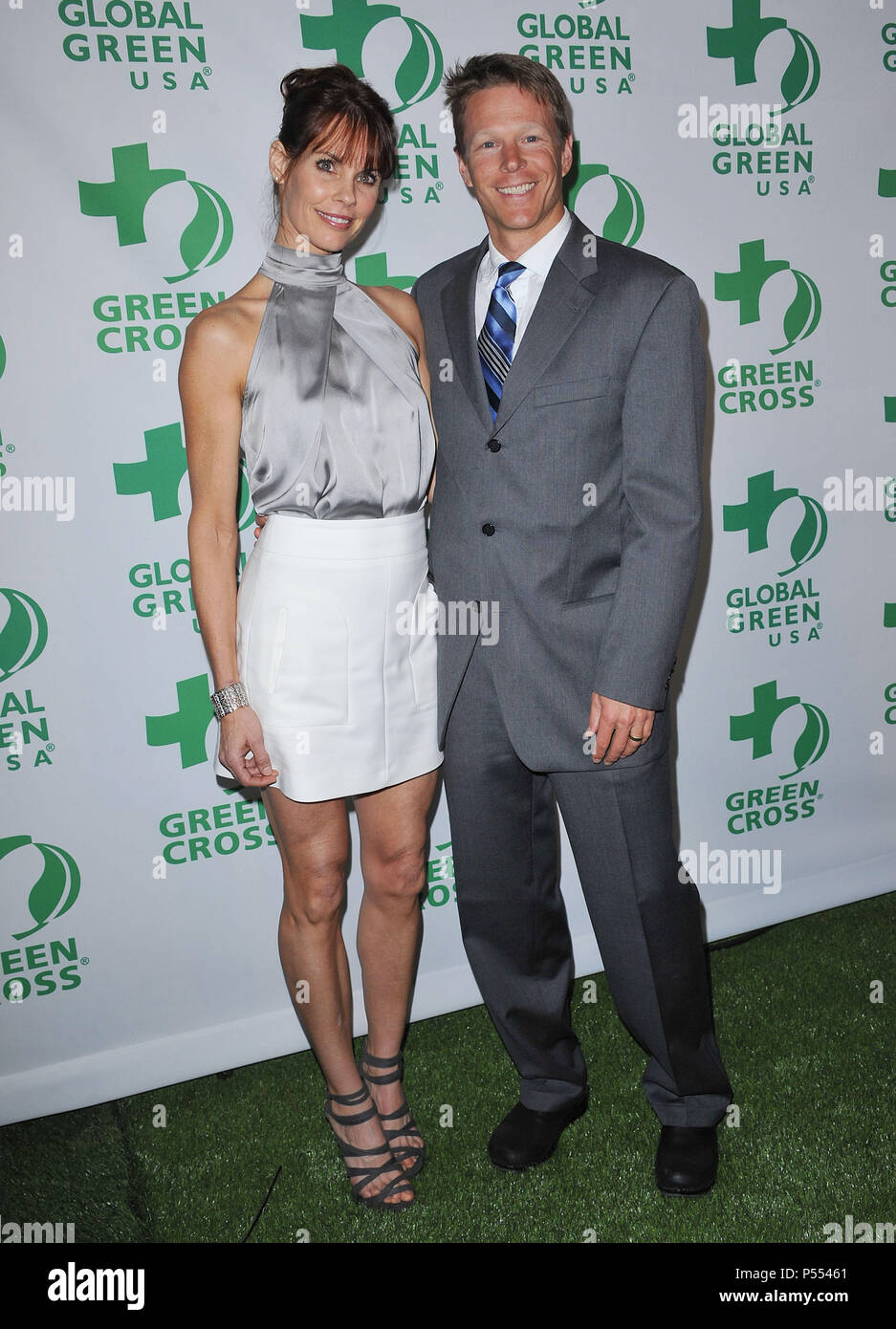 Alexandra Paul, mari Ian Murray à Global Green USA 8ème partie au Club ...