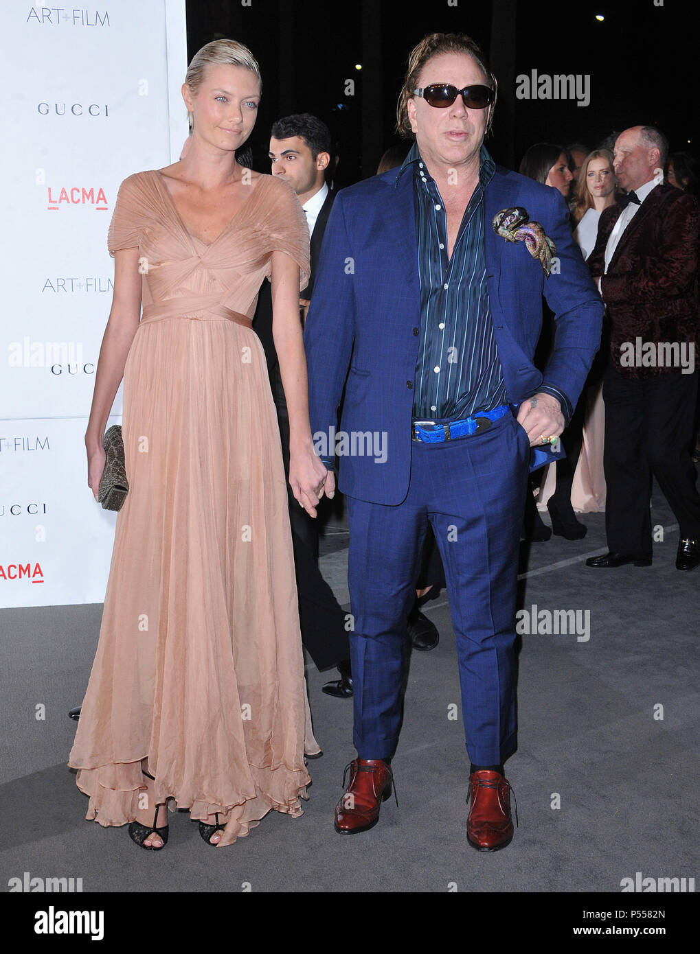 Mickey rourke and anastassija makarenko Banque de photographies et d ...