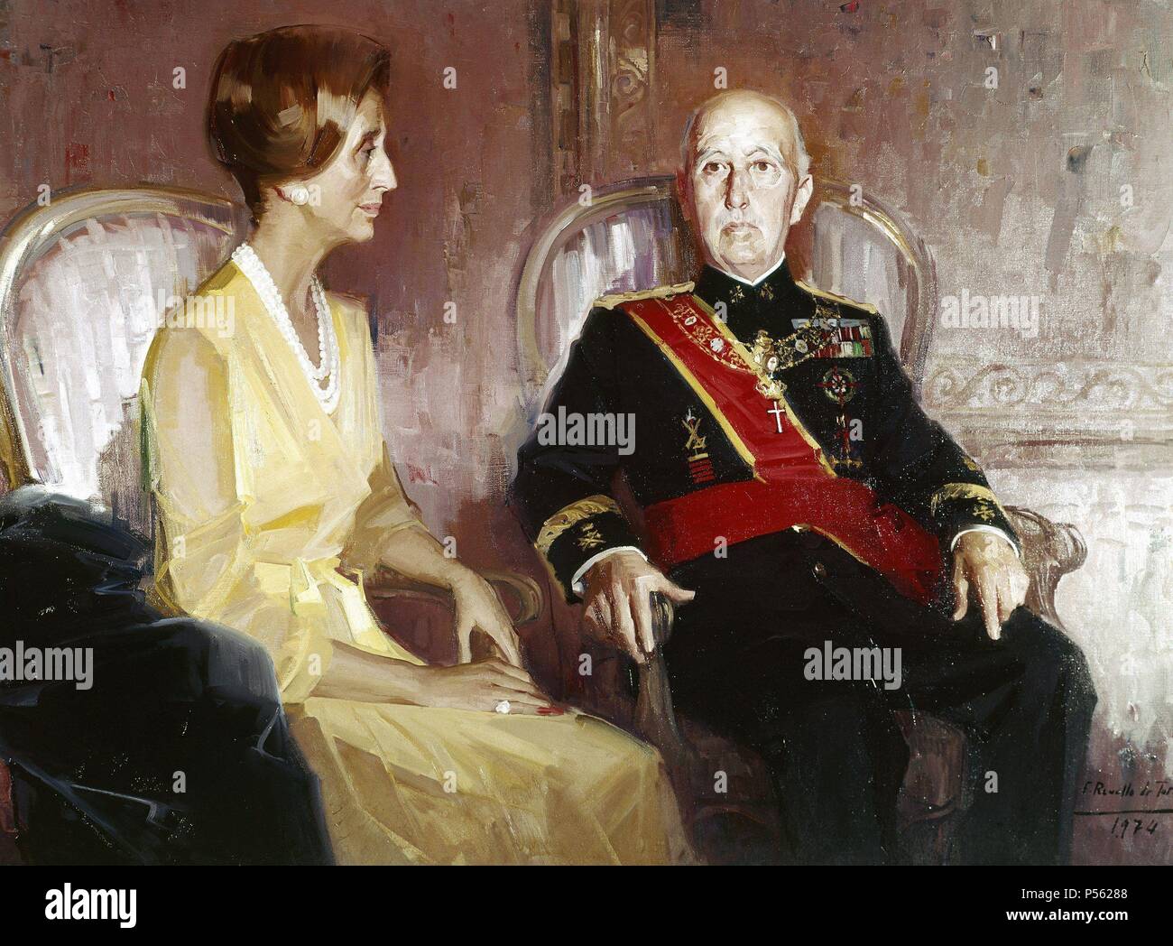 Retrato de francisco franco Banque de photographies et d’images à haute ...