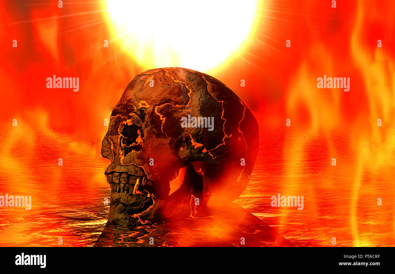 Feu d'enfer Banque de photographies et d’images à haute résolution - Alamy