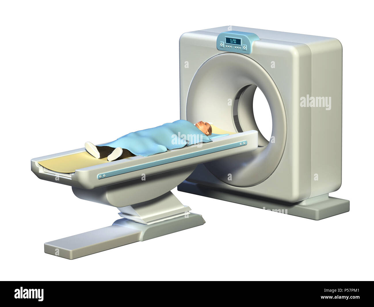 Scanner de tomographie Banque d'images détourées - Alamy