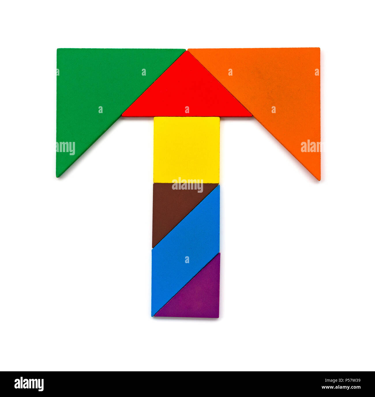 Tangram puzzle Banque d'images détourées - Page 3 - Alamy