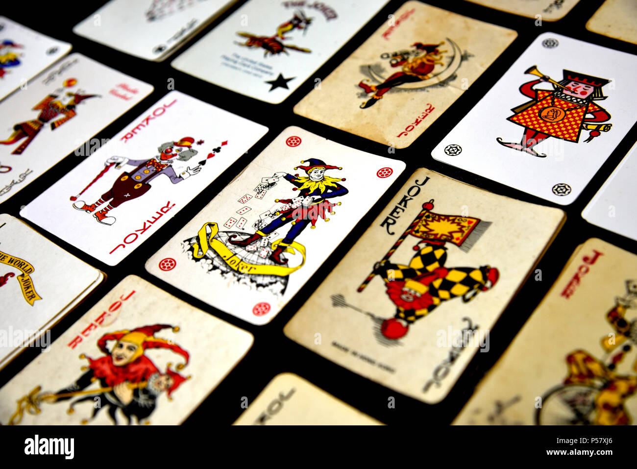 Carte de jeu joker Banque de photographies et d’images à haute ...
