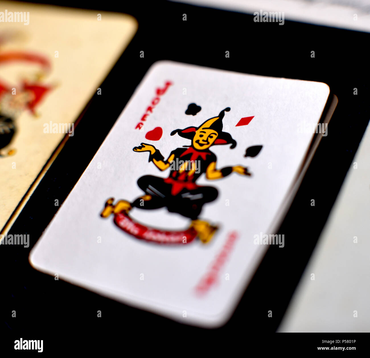 Carte de jeu joker Banque de photographies et d’images à haute ...