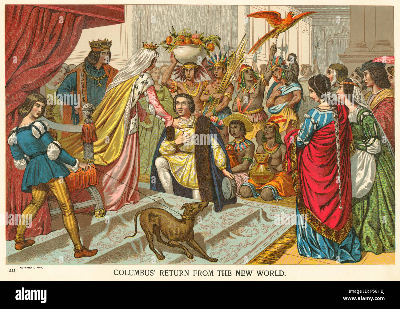 1493 Christopher Columbus Banque d'image et photos - Alamy