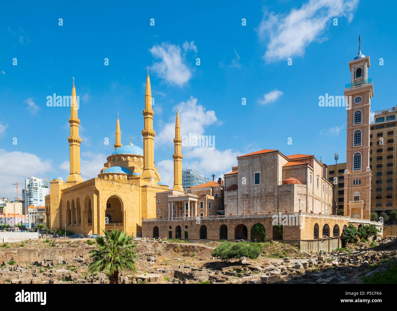 Beirut mosque Banque de photographies et d’images à haute résolution ...