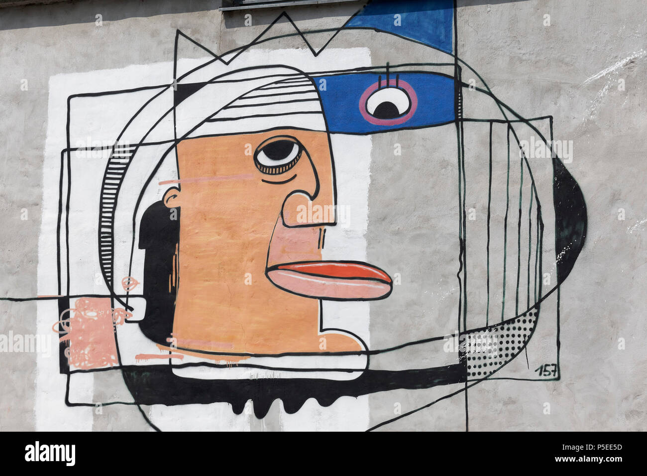 Visage cubiste Banque de photographies et d’images à haute résolution ...