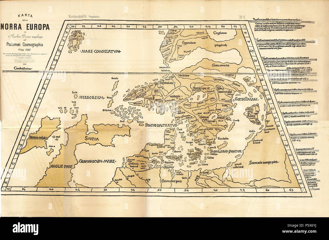 Carte europe 1880 Banque de photographies et d’images à haute ...