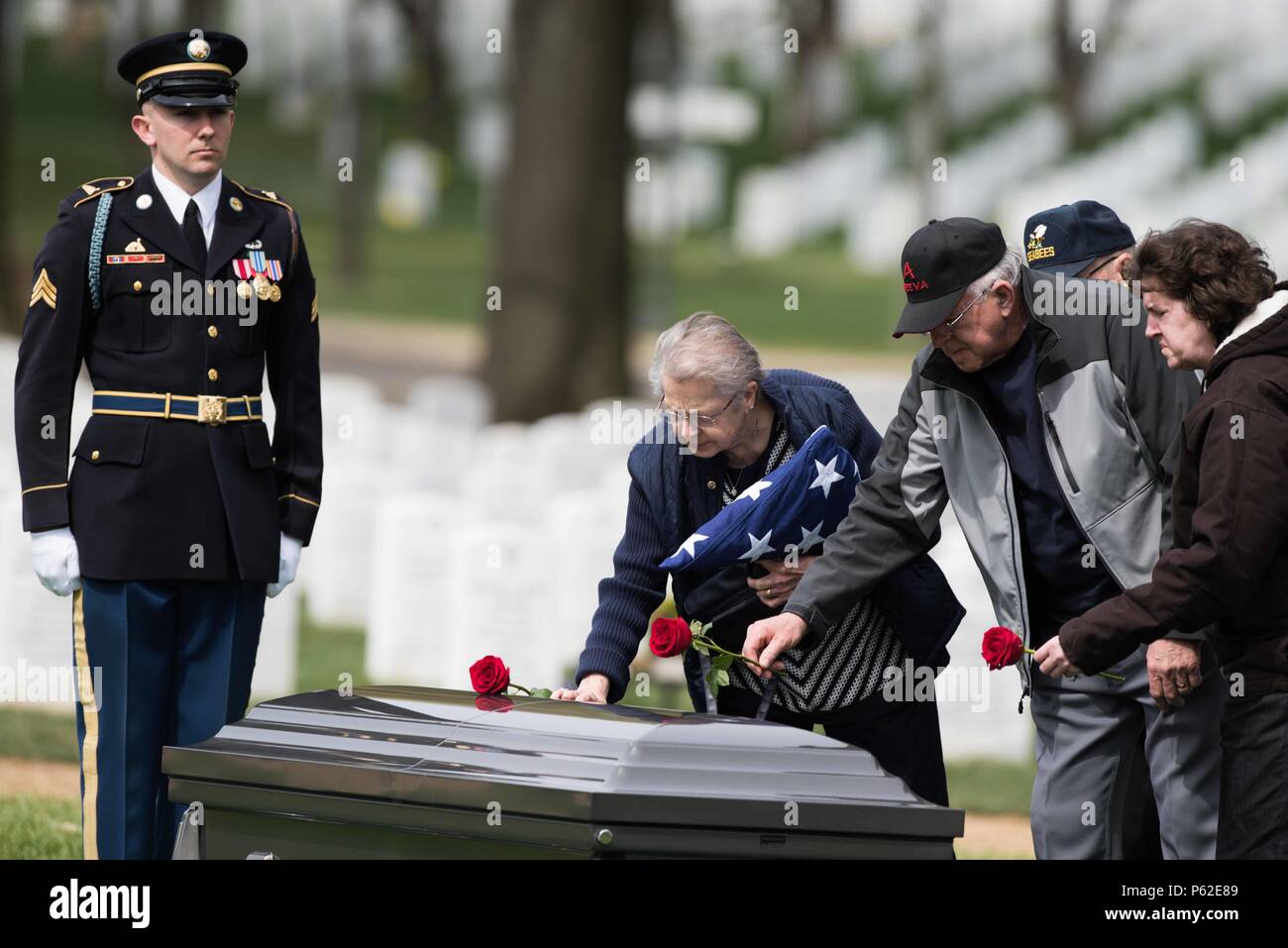 Les soldats du 1er Bataillon, 3d États-unis (Régiment d'infanterie de ...