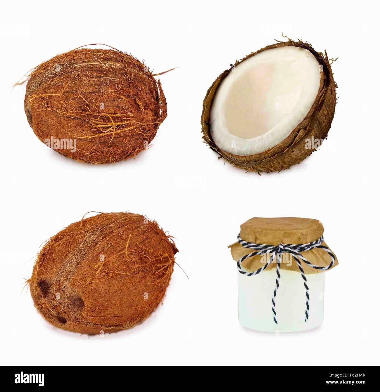 Fruit trees collage Banque de photographies et d’images à haute ...