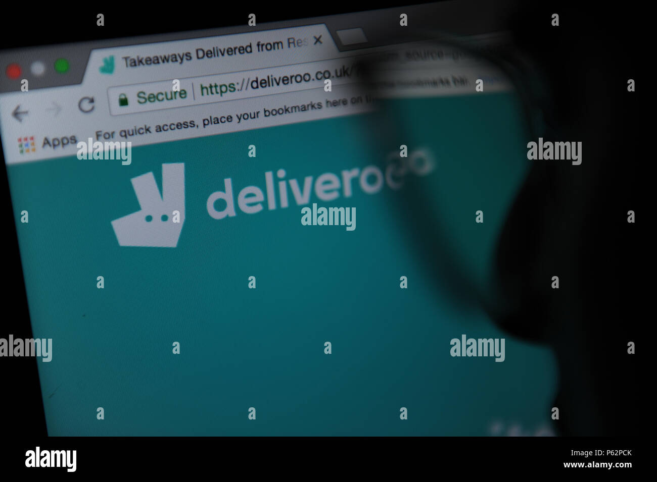 Logo de deliveroo Banque de photographies et d’images à haute ...