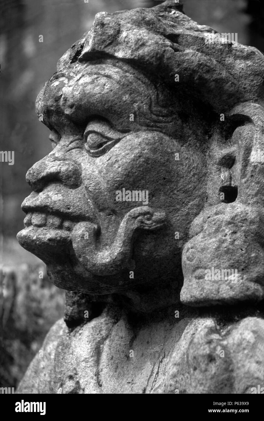 Dieu de la pluie maya Banque de photographies et d’images à haute ...