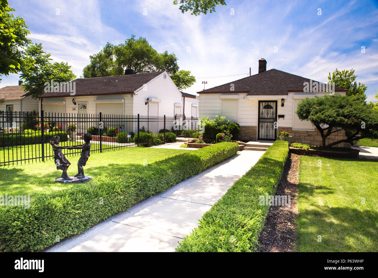Michael jackson maison d'enfance Banque de photographies et d’images à ...