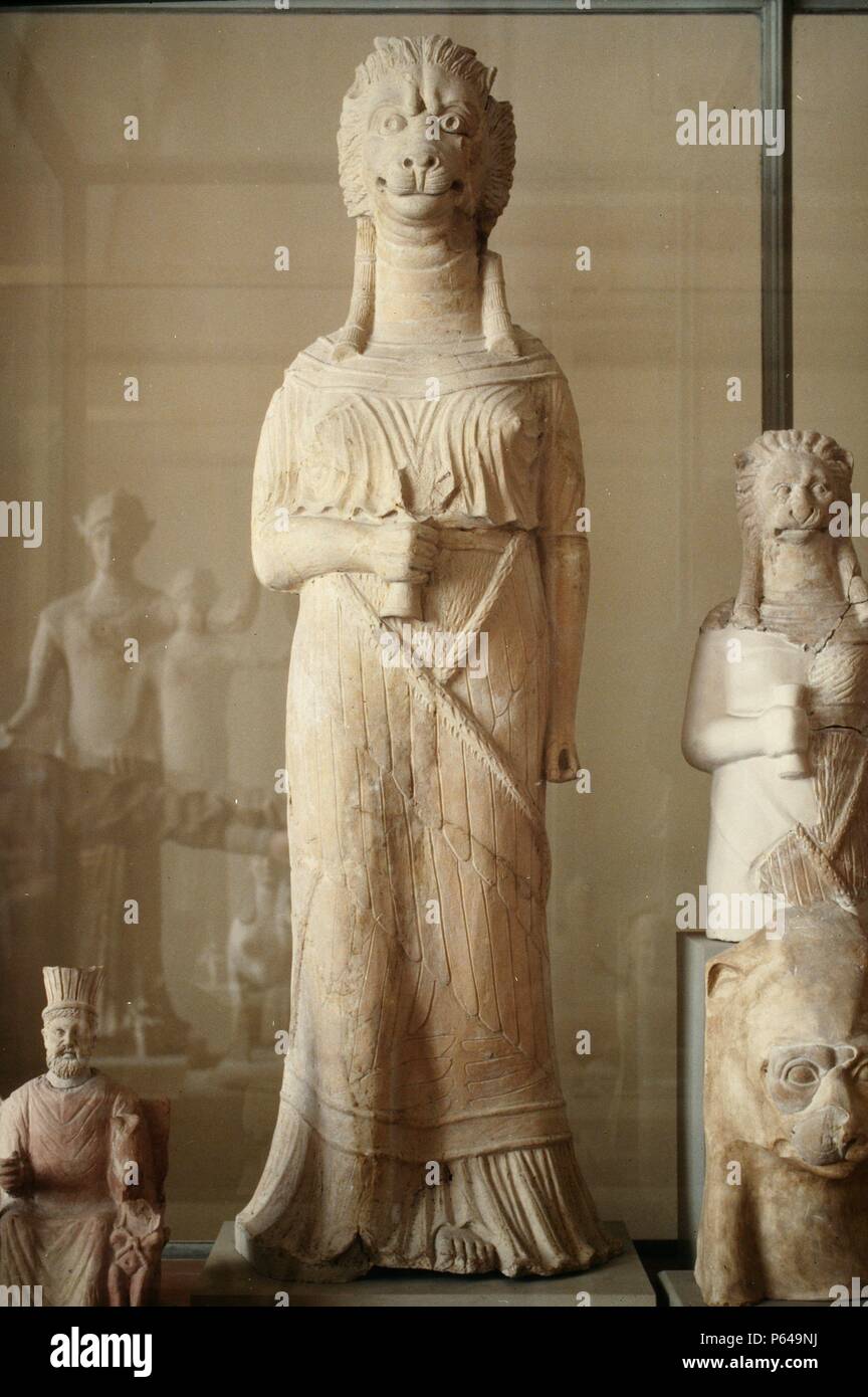 La STATUE DE LA DIOSA TIERRA DE TERRACOTA. PUNICO ESCULTURA. (Compte ...