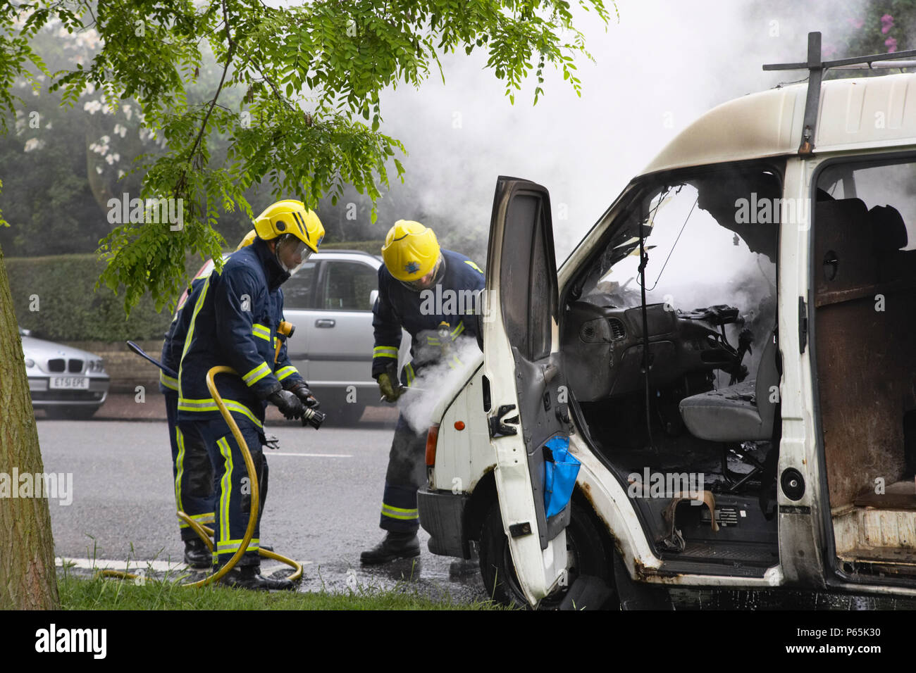 Fire brigade van Banque de photographies et d’images à haute résolution ...