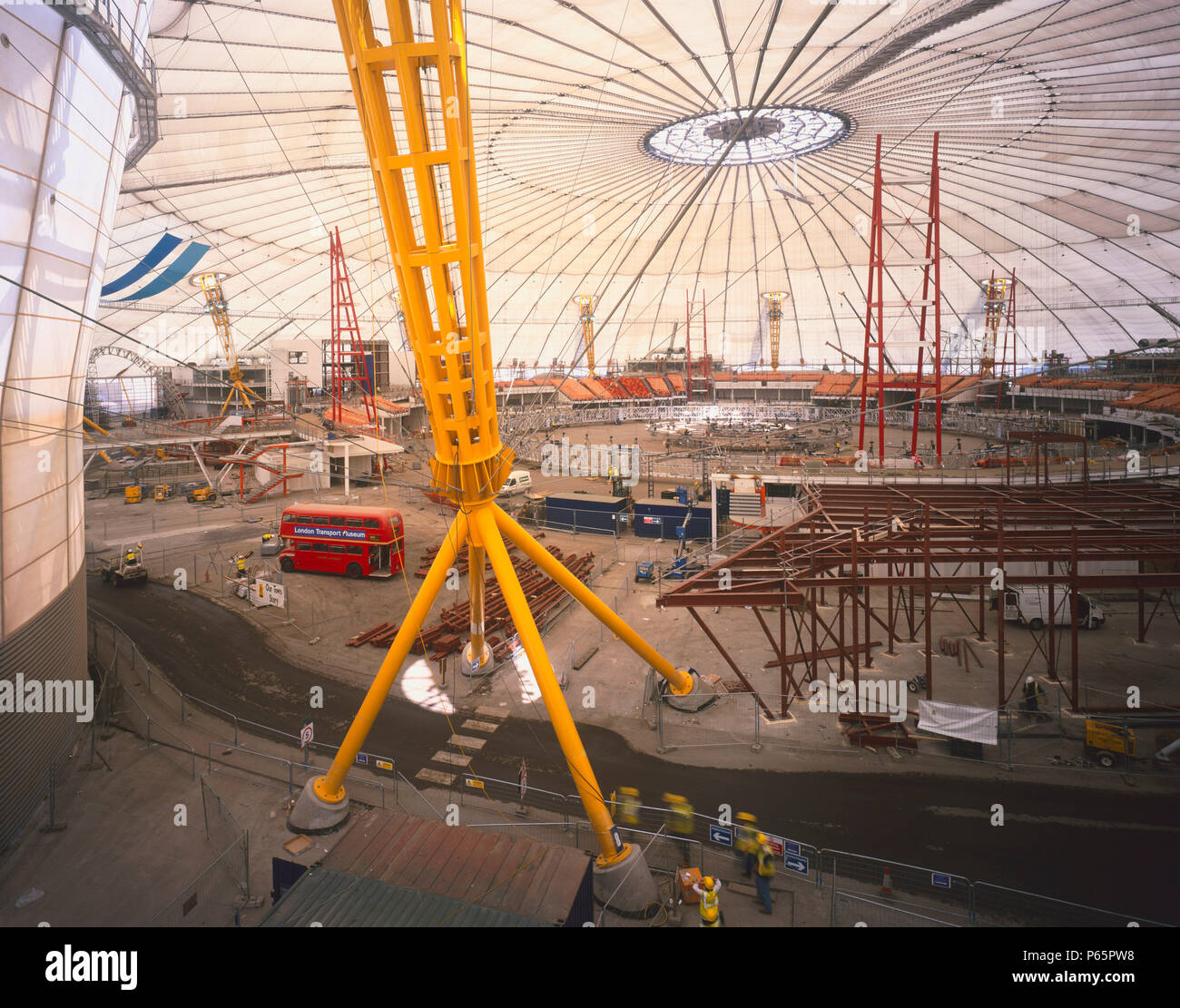 The millennium dome interior Banque de photographies et d’images à haute résolution - Alamy