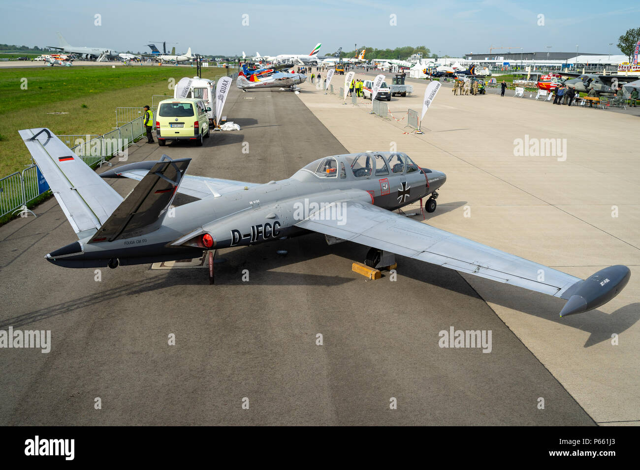 Fouga magister aircraft Banque de photographies et d’images à haute ...