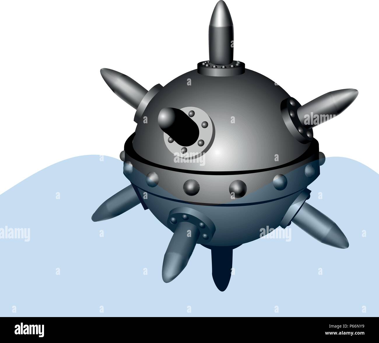 La bataille navale Banque d'images vectorielles - Alamy