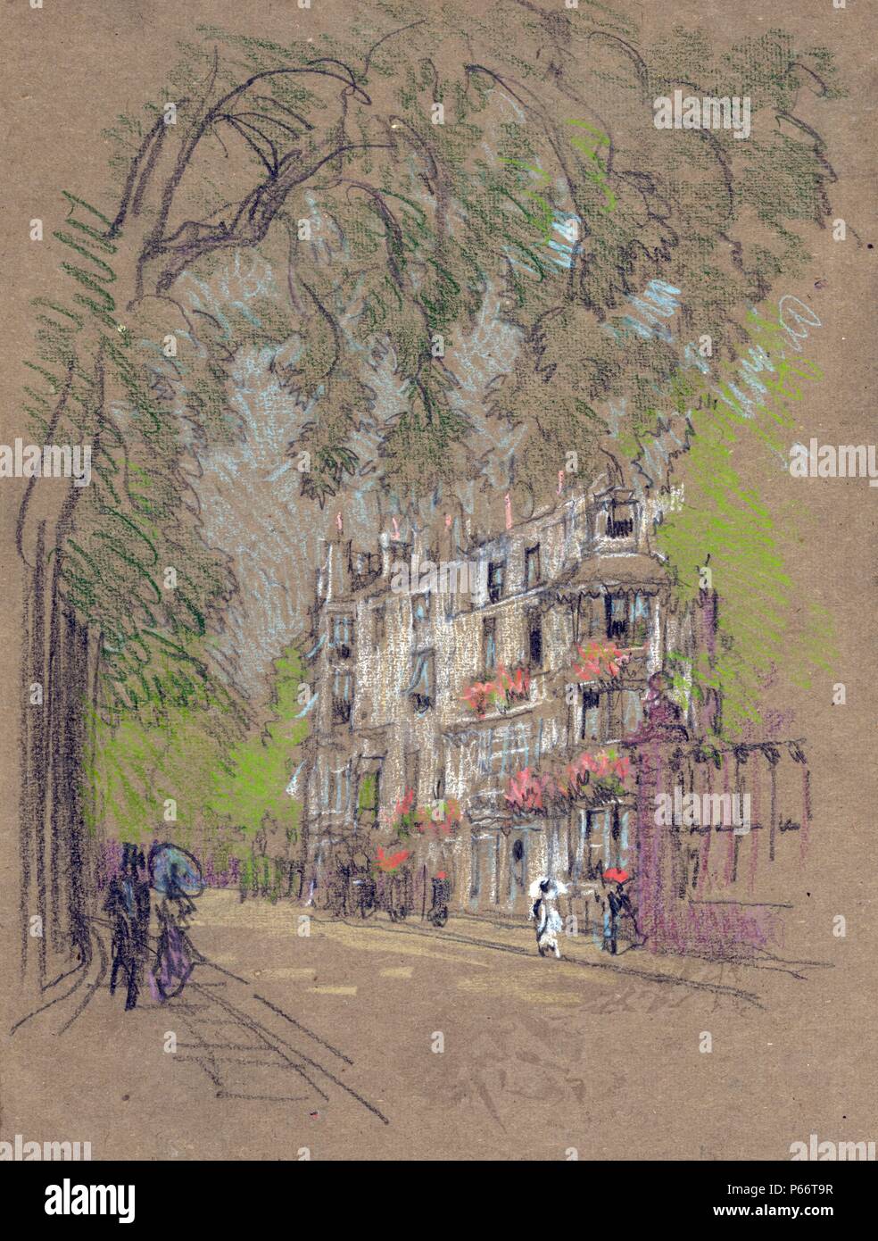 Dessin au pastel Banque de photographies et d’images à haute résolution ...