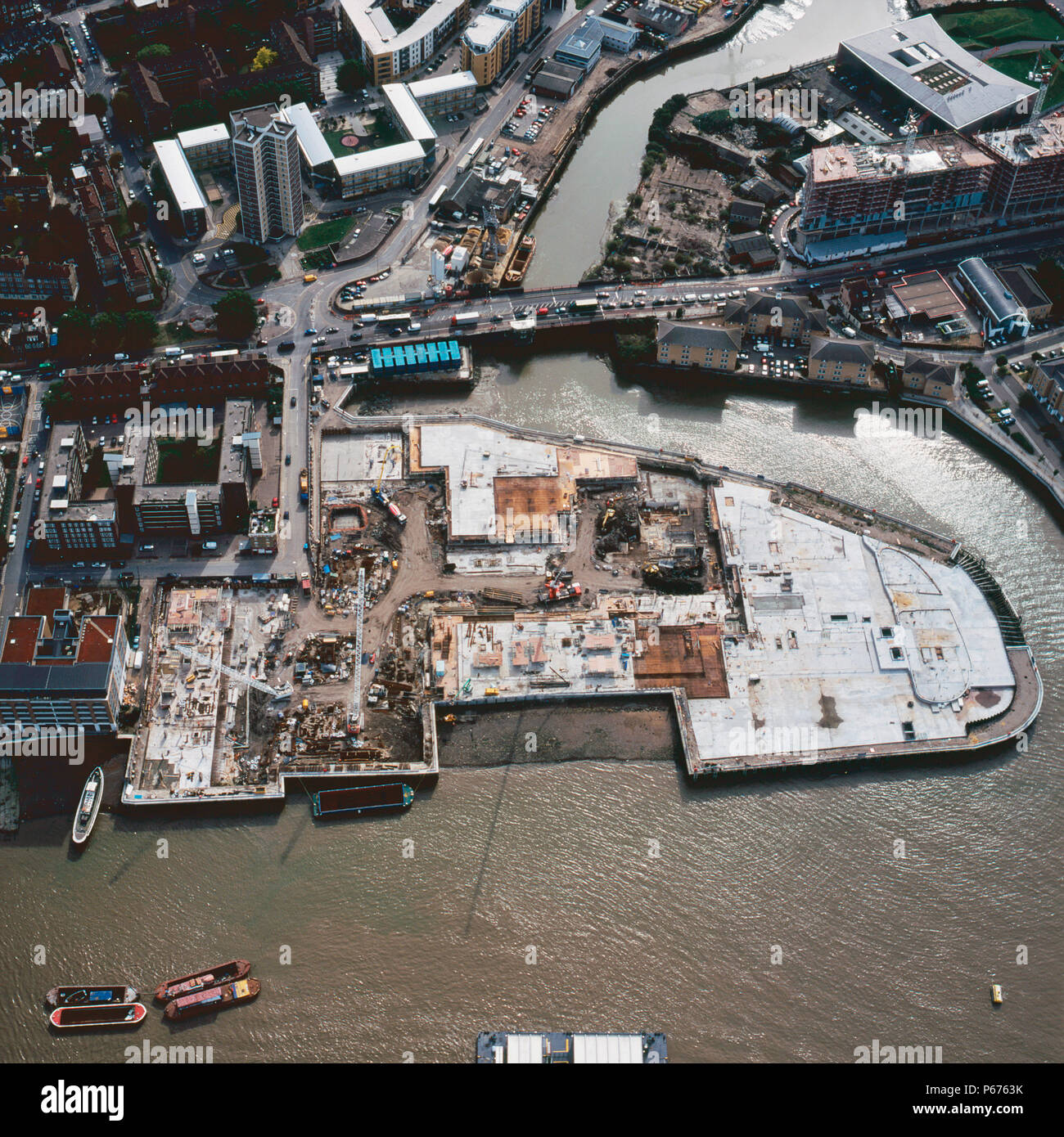 Deptford aerial Banque de photographies et d’images à haute résolution ...