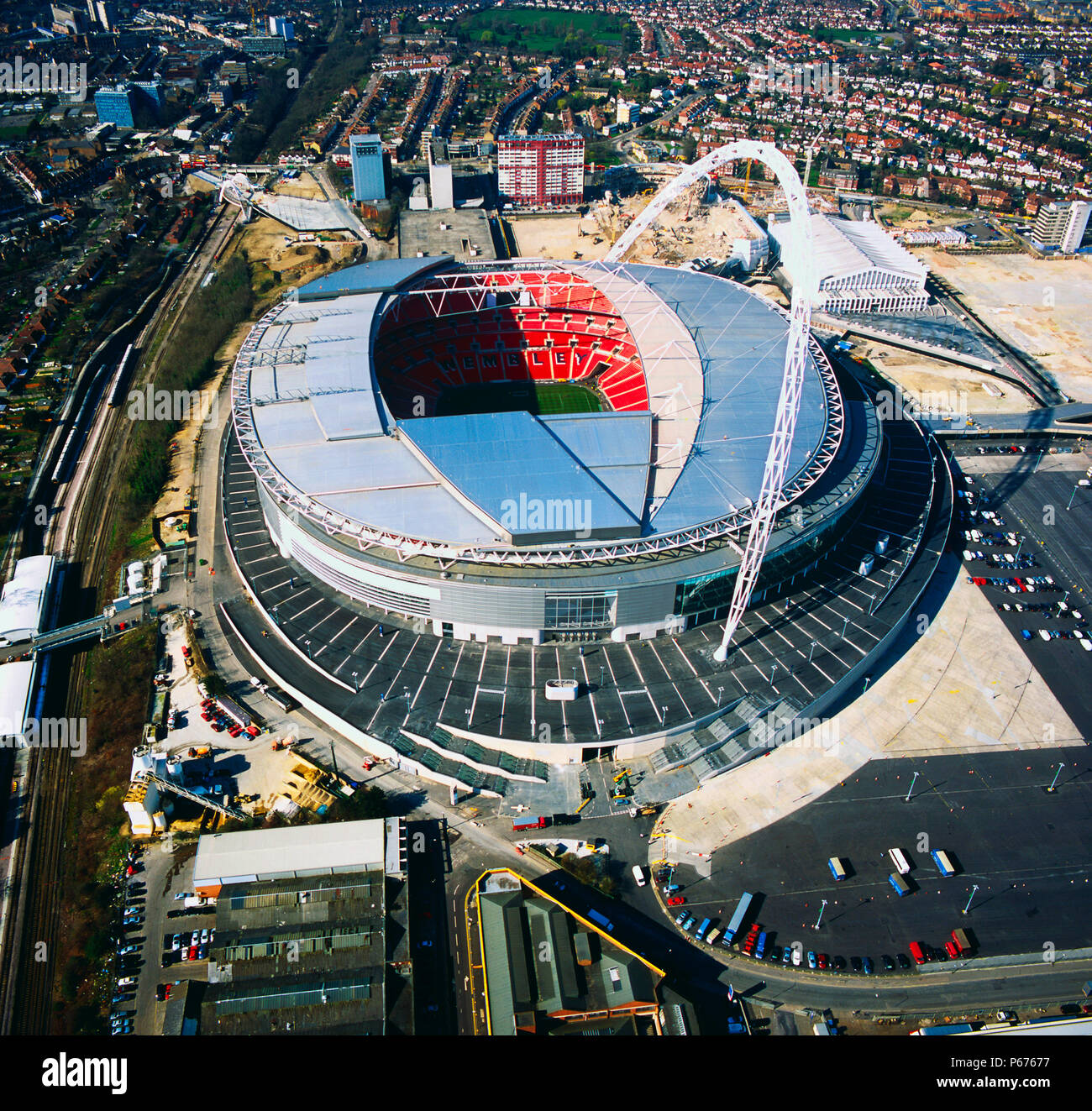 Wembley stadium aerial Banque de photographies et d’images à haute ...