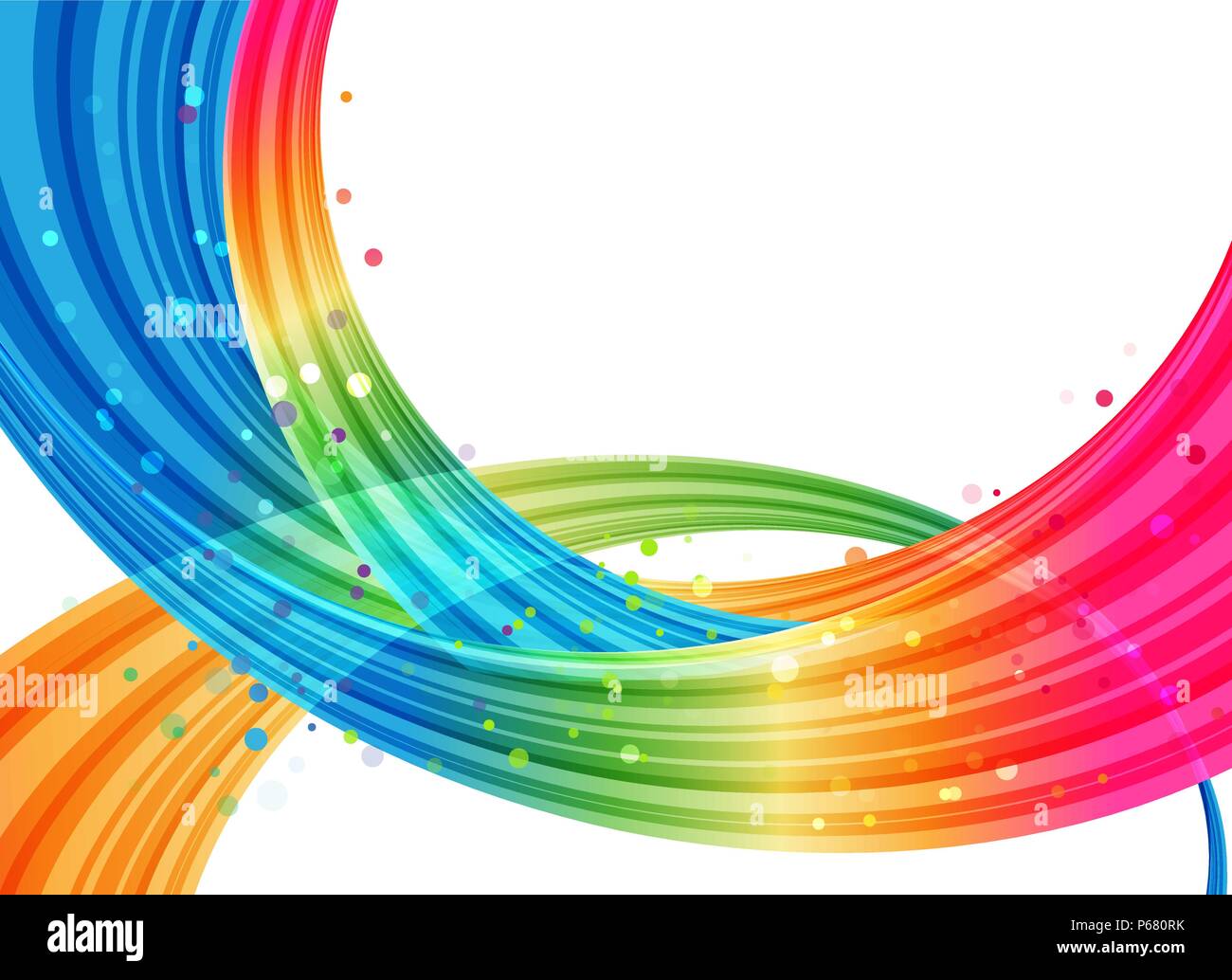 Résumé fond arc-en-ciel, design multicolore Image Vectorielle Stock - Alamy