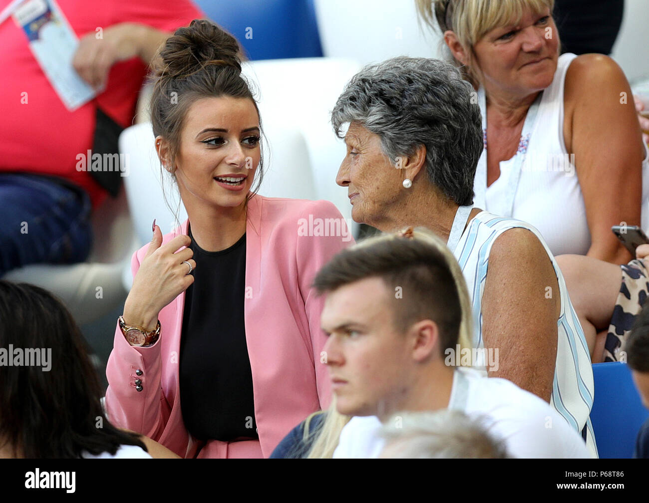 Football angleterre wag wags Banque de photographies et d’images à haute résolution - Alamy