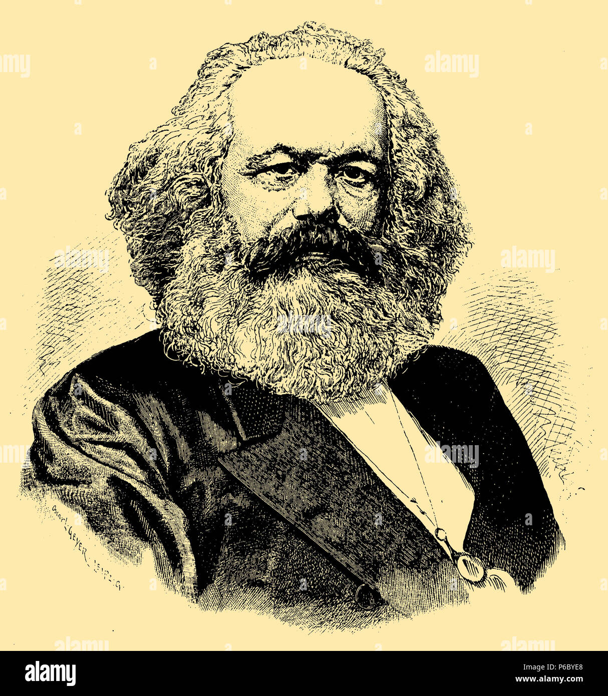 Karl marx 1818 1883 Banque de photographies et d’images à haute ...
